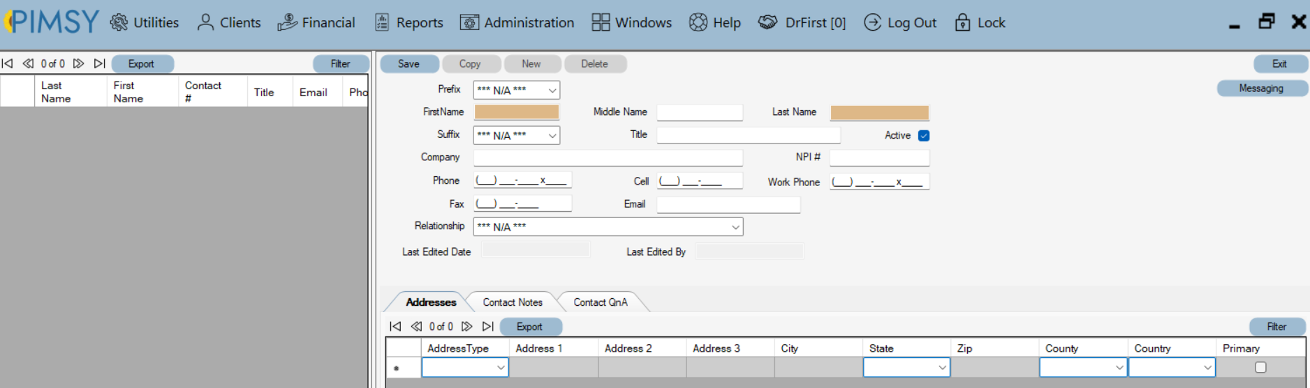 How to Add and Modify New Physicians – PIMSY EHR Help Desk