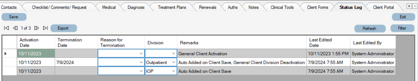 How to Set Up Client Charts – PIMSY EHR Help Desk