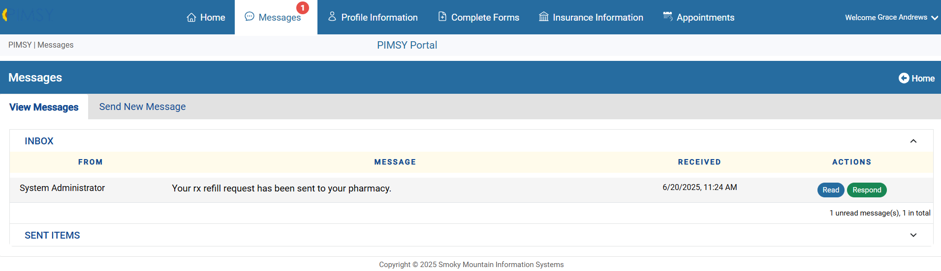 How to Navigate the Client Portal – PIMSY EHR Help Desk
