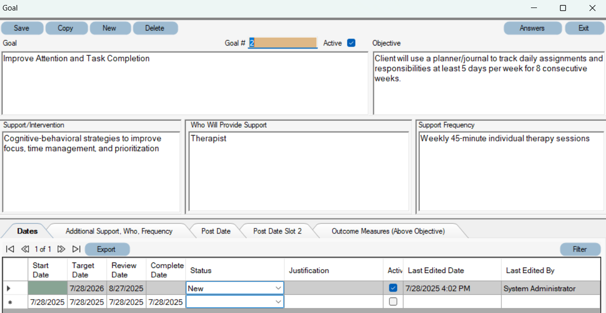 How to Create a Treatment Plan in PIMSY – PIMSY EHR Help Desk
