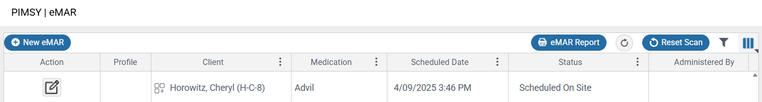 How to Track Medication Administration with eMAR in the Portal – PIMSY ...