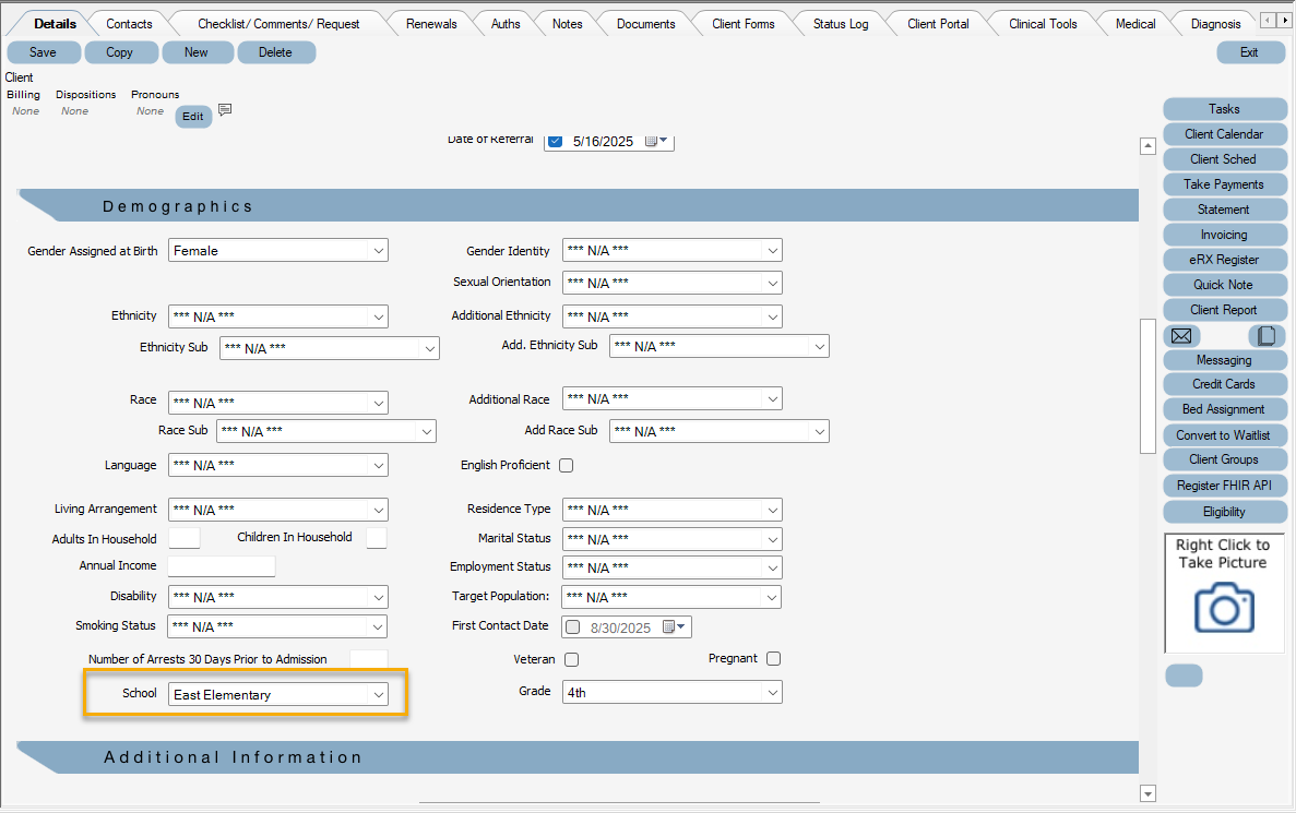 How to View and Add Schools – PIMSY EHR Help Desk
