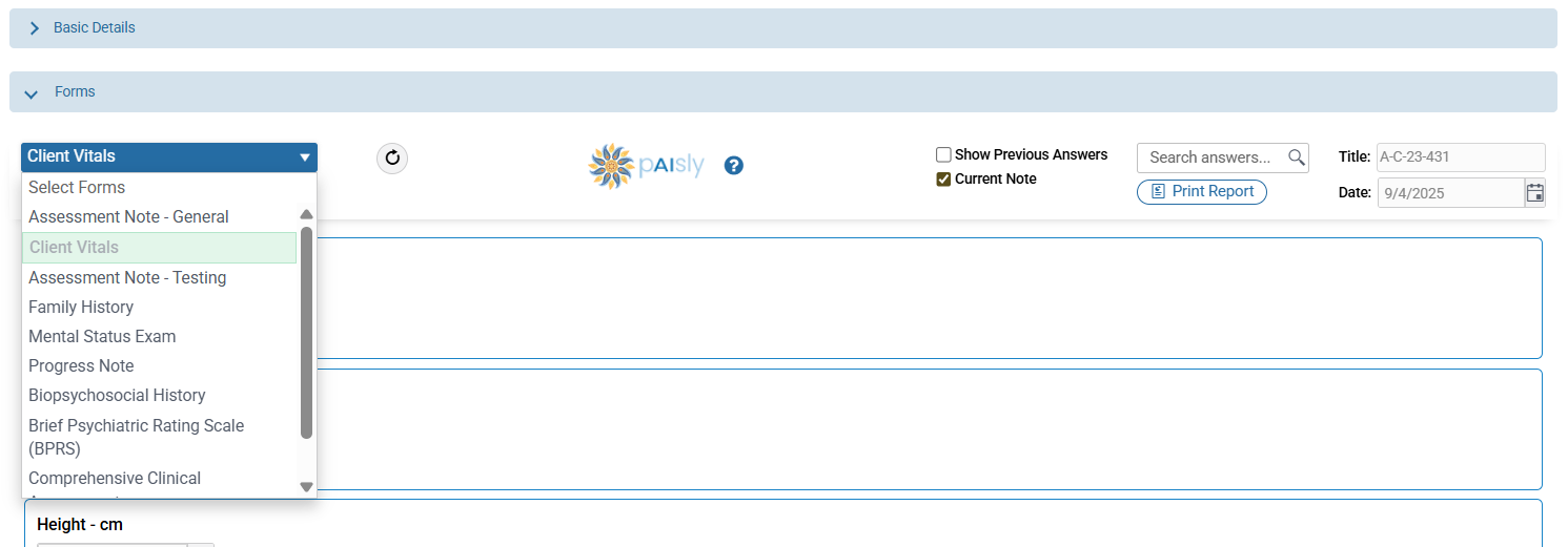 How to Create a Clinical Note in the Portal – PIMSY EHR Help Desk