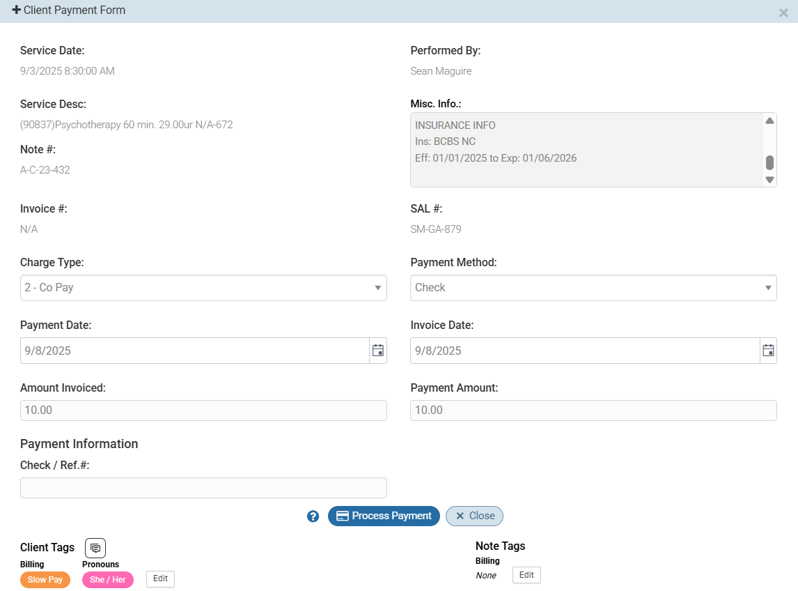 How to Take a Payment in the Portal – PIMSY EHR Help Desk