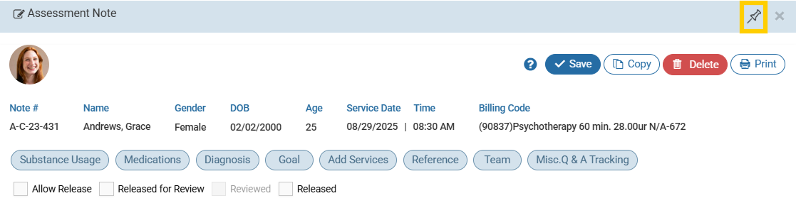 How to Use the Docker in the Portal – PIMSY EHR Help Desk