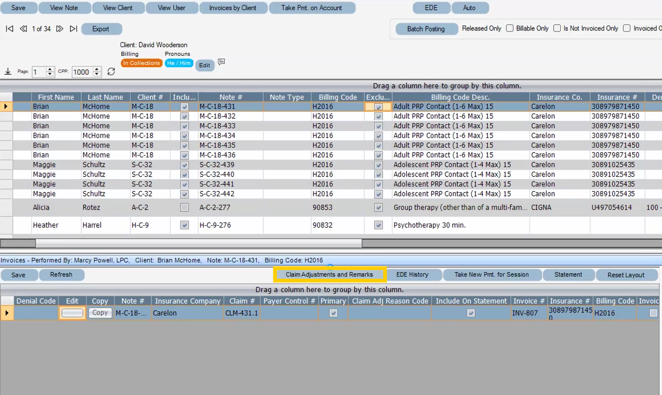 How to Generate an 837 File – PIMSY EHR Help Desk