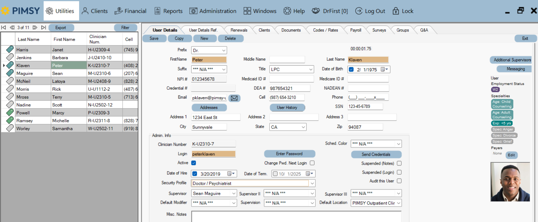 How to Navigate the Administration Menu – PIMSY EHR Help Desk