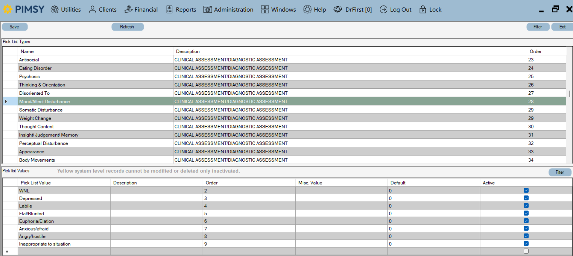 How to Navigate the Administration Menu – PIMSY EHR Help Desk