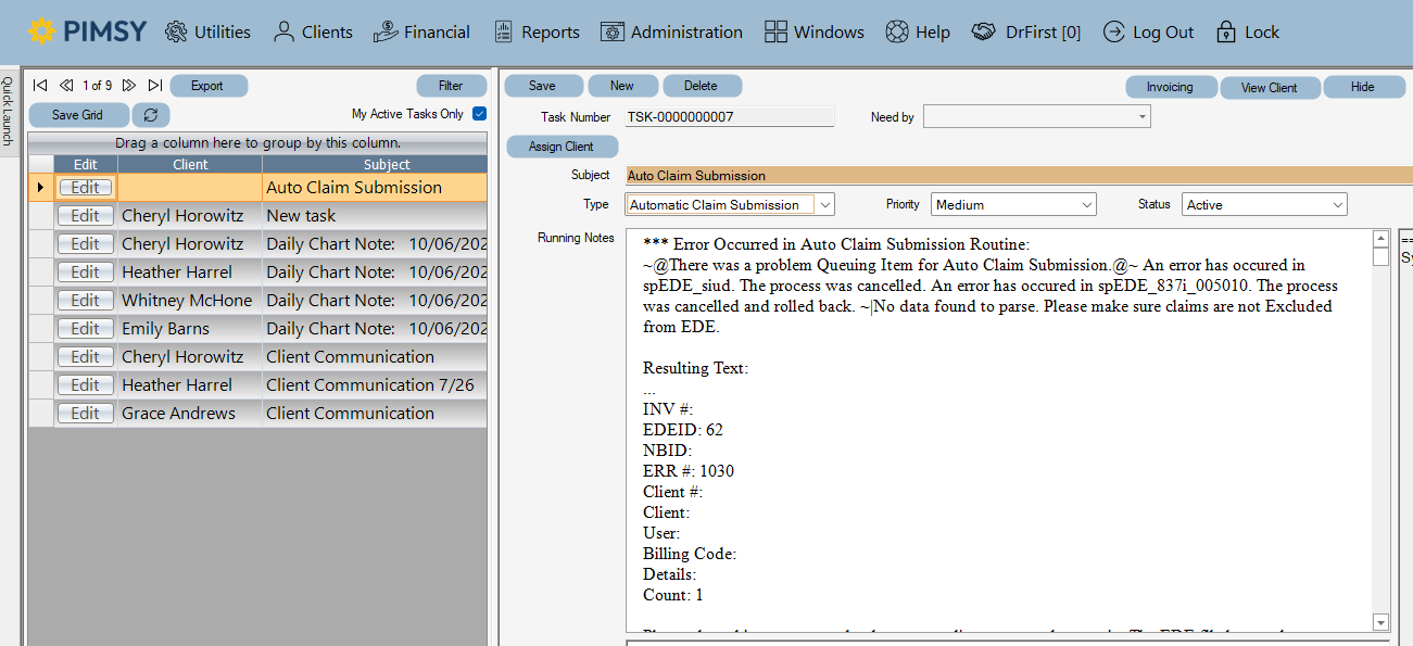 How to Turn On Automated Billing – PIMSY EHR Help Desk