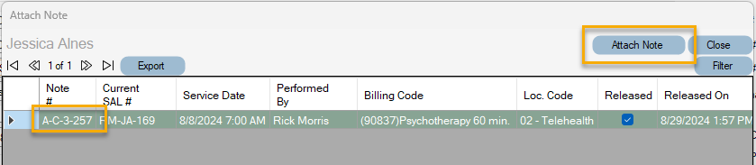 How to Attach a Payment – PIMSY EHR Help Desk