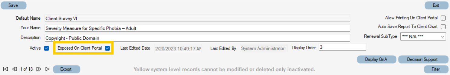 How to Create Company Forms with Q&As – PIMSY EHR Help Desk