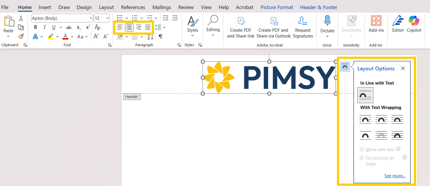 How to Set Up Word Merge Documents – PIMSY EHR Help Desk