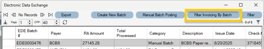 How to Use PIMSY's Batch Posting Feature – PIMSY EHR Help Desk