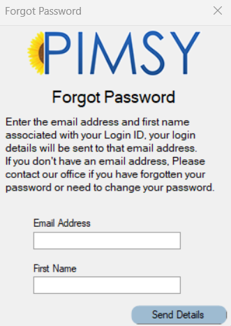 How to Log In to the PIMSY Desktop Application – PIMSY EHR Help Desk